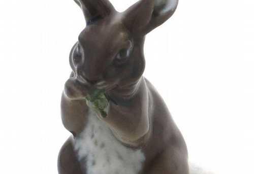 Фарфоровая фигура "Кролик". Royal Copenhagen