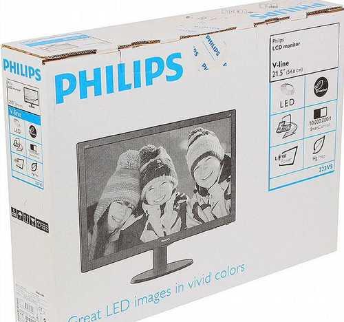 Монитор Philips 223v5lsb/01