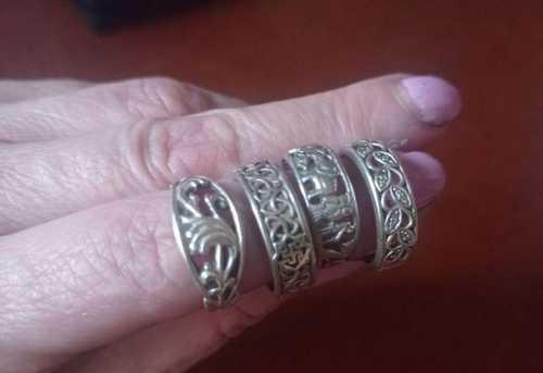 Серебряное кольцо женское 17