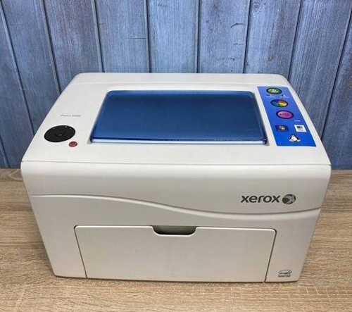 Лазерный принтер Xerox Phaser 6000 цветной гаранти