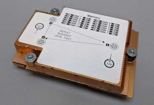 Радиатор CPU от лезвий ibm HS22