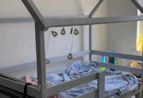 Для маленьких мечтателей: детская кровать-домик с