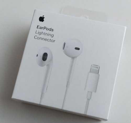 Наушники apple earpods lightning