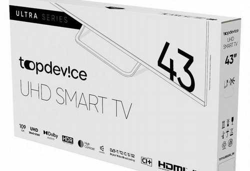 Ultra HD (4K) LED телевизор 43" Topdevice tdtv43BS