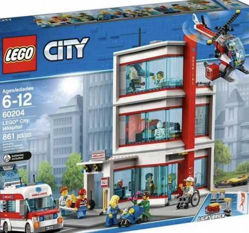 Lego City (лего сити) Городская больница 60204