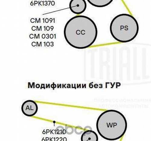 Ролик привод. ремня для а/м газ/уаз (змз. 40524