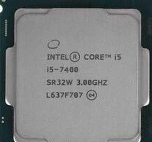 Intel core i5 7400