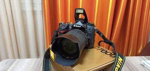 Nikon D7000 18-105 KIT (пробег 37042) + допы