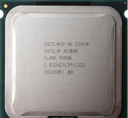 Процессор Xeon E5440 на сокет LGA775