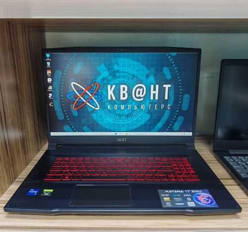 17.3" MSI Katana 17 B12UCR-1024XRU, Core i5, RAM 16ГБ, 512 ГБ, GeForce RTX 3050 4 ГБ
