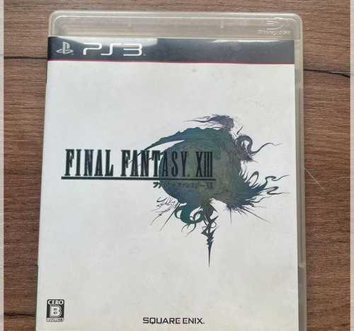 Final Fantasy xiii PS3 Японский