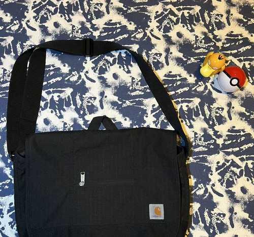 Carhartt messenger crossbody bag black сумка