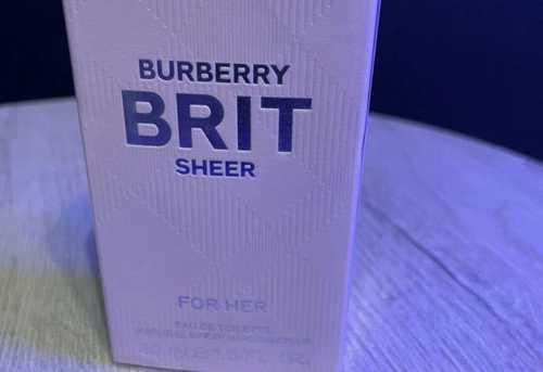 Burberry brit sheer