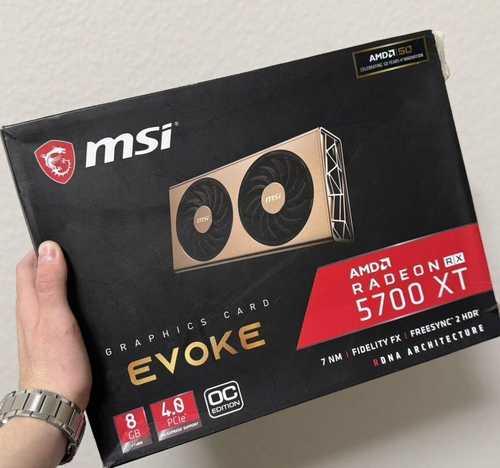 RX 5700 XT 8GB MSI Evoke Игровая видеокарта