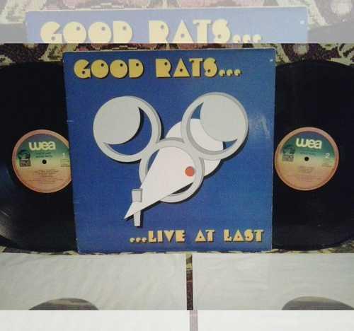 Виниловая пластинка Good Rats (live AT last (2LP)