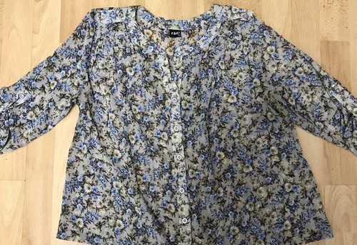 Женская блузка F&K свободного кроя. Размер 38
