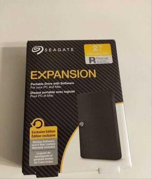 Внешний жесткий диск Seagate Expansion 2TB