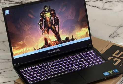 17.3" GIGABYTE G7 MF, 512 ГБ, Core i5-12500H, RAM 16 ГБ, GeForce RTX 4050 6 ГБ