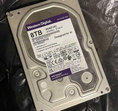 Жесткий диск western digital 8tb