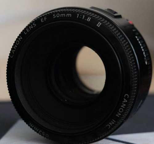 Объектив Canon EF 50mm f 1.8 II
