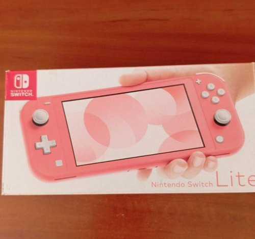 Nintendo switch lite прошитая с играми