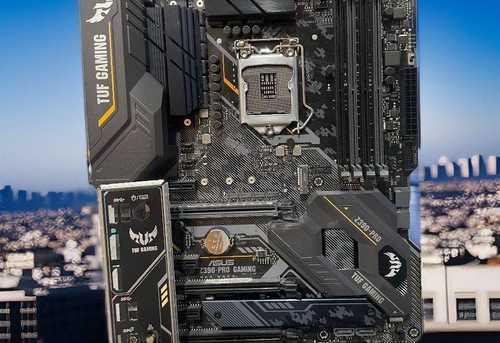 Материнская плата asus TUF z390-pro gaming