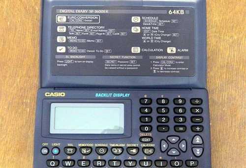 Электронный дневник Casio SF-3600ER 64 kb