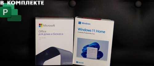 Windows 11 home BOX + Microsoft office 2021 home a