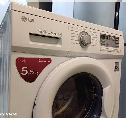 Стиральная машина LG Direct Drive 5,5,5kg inverter