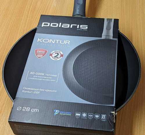 Сковорода Polaris Kontur-28F