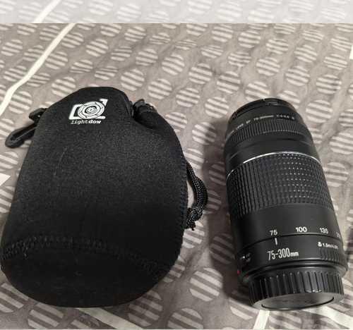 Объектив canon ef 75-300 4-5.6   чехол