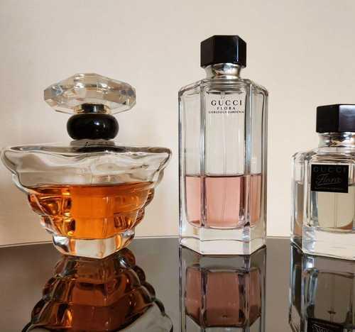 Lancome Tresor. Gucci Flora Glamour Magnolia