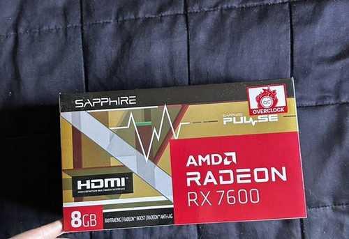 Вдеокарта AMD radeon RX 7600