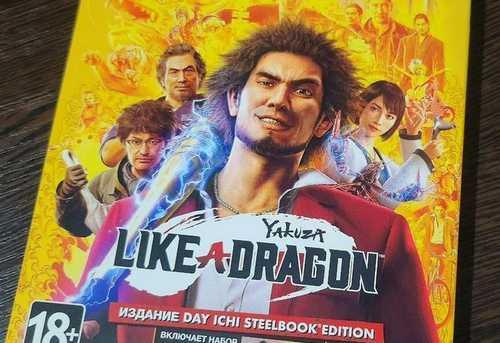 Yakuza like a dragon ps4 steelbook