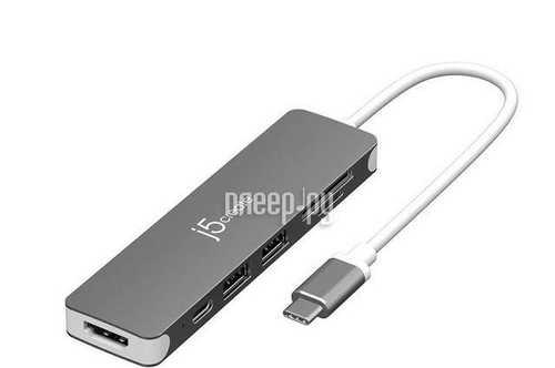 Хаб J5create USB-C - hdmi 4K Multi-Port Hub JCD353