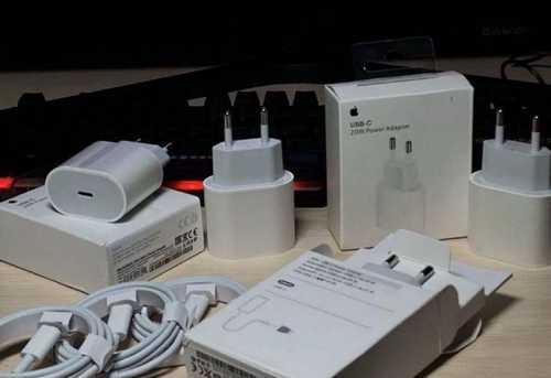 Адаптер Apple 20w + Кабель Apple Type-C Lightning