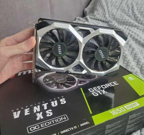 Видеокарта MSI GeForce GTX 1650 super ventus XS