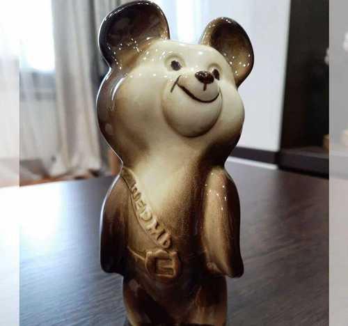 Олимпийский мишка 1980 СССР фарфор