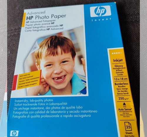 Фотобумага hp