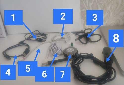 Кабели usb, micro usb, mini usb, кабель питания