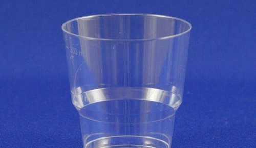 Одноразовый пластиковый прозрачный стакан Кристал