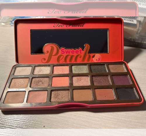 Палетка теней Too Faced Sweet peach