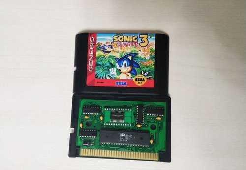 Sega Картридж Sonic 3 Lock-on