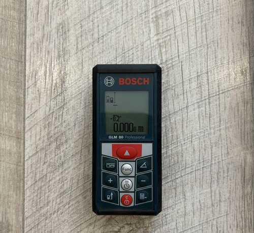 Лазерный дальномер bosch GLM 80 Professional + R60