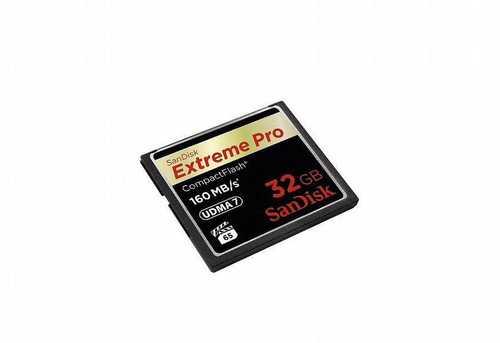 Карта памяти SanDisk CompactFlash Extreme Pro (160