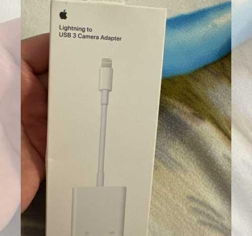 Переходник apple lightning USB 3