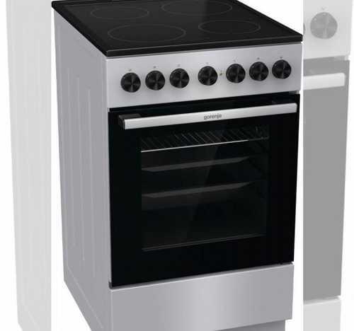 Плита электрическая Gorenje GEC5B41SG серый