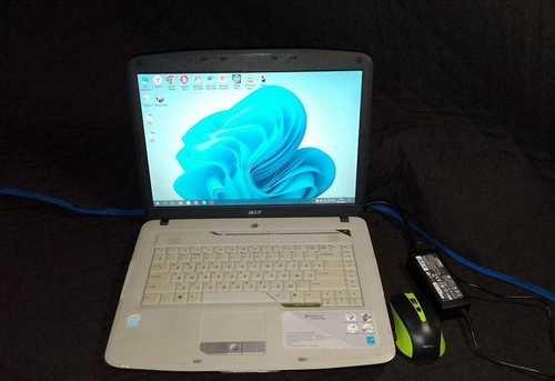 Ноутбук Acer 2 Ядра х 2.2GHz/DDR2 - 3GB/SSD 240GB