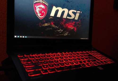 Игровой ноутбук MSI Gl62 + Подставка с охлаждением