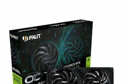 Видеокарта palit dual rtx 4060 (Новая)